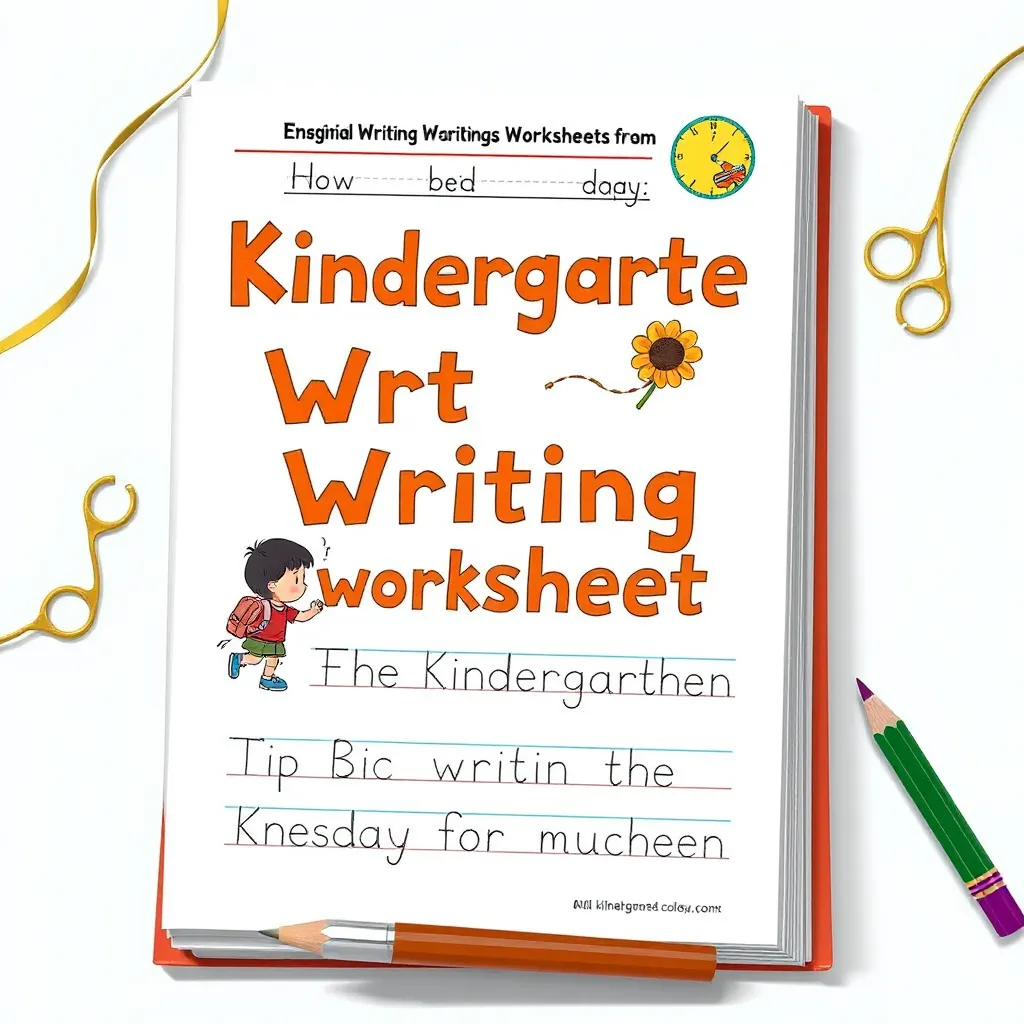 Essential Writing Worksheets for Kindergarten Success