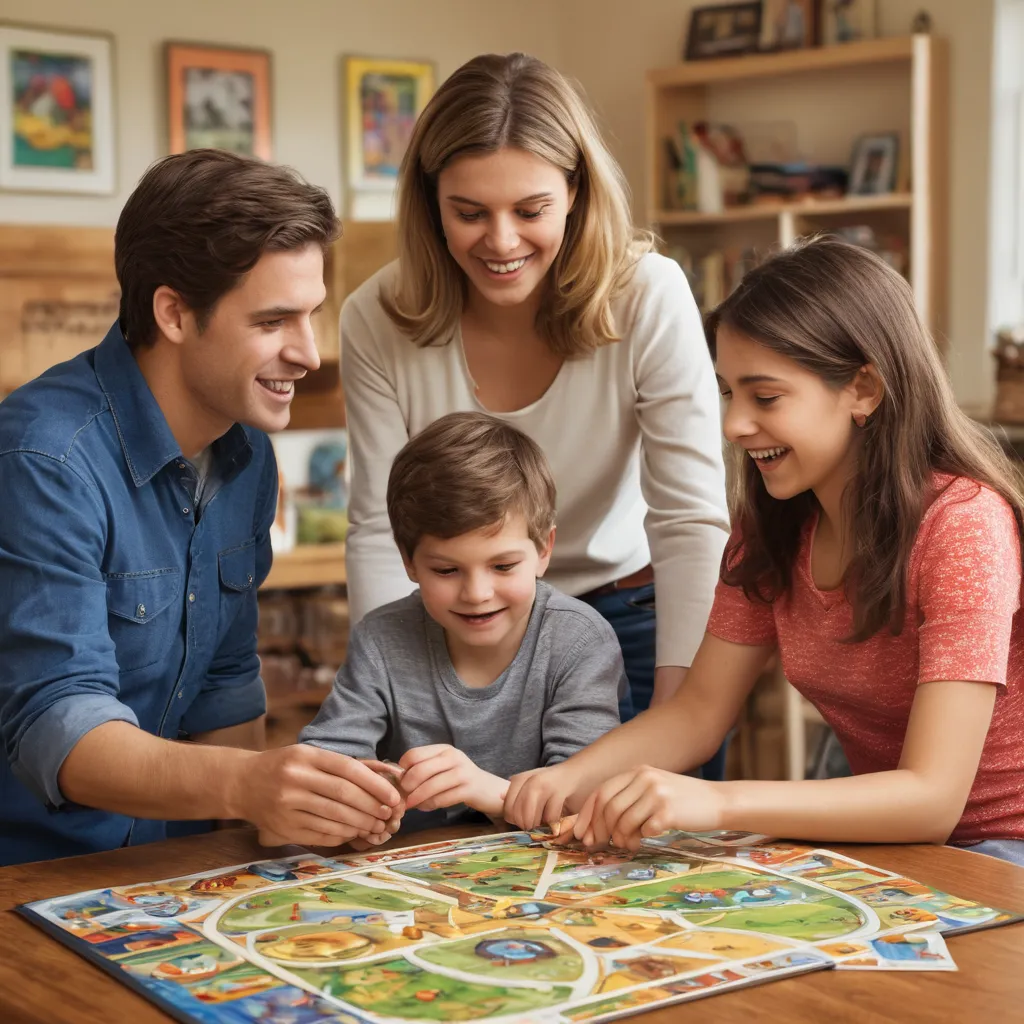 Crafting Interactive Family Games for Learning Fun