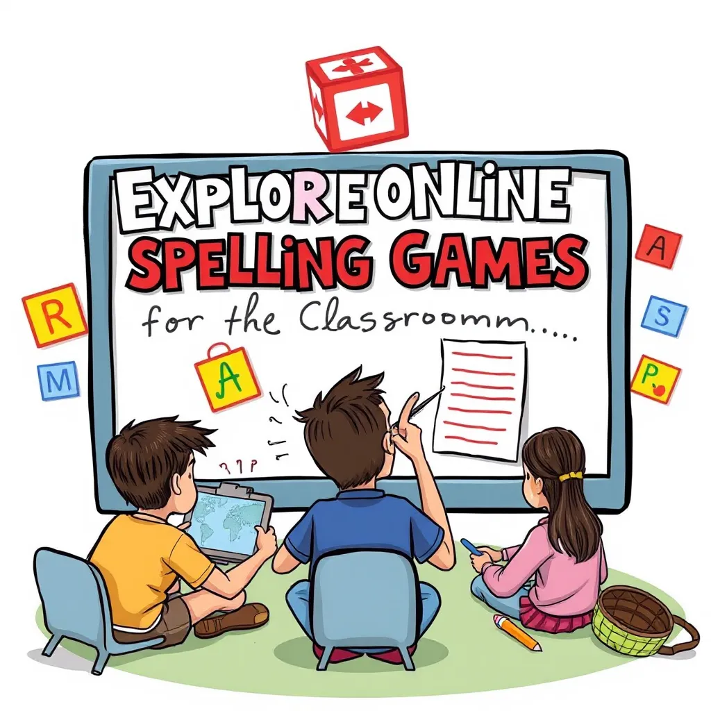 Enhancing Spelling Skills with Online Games for Students