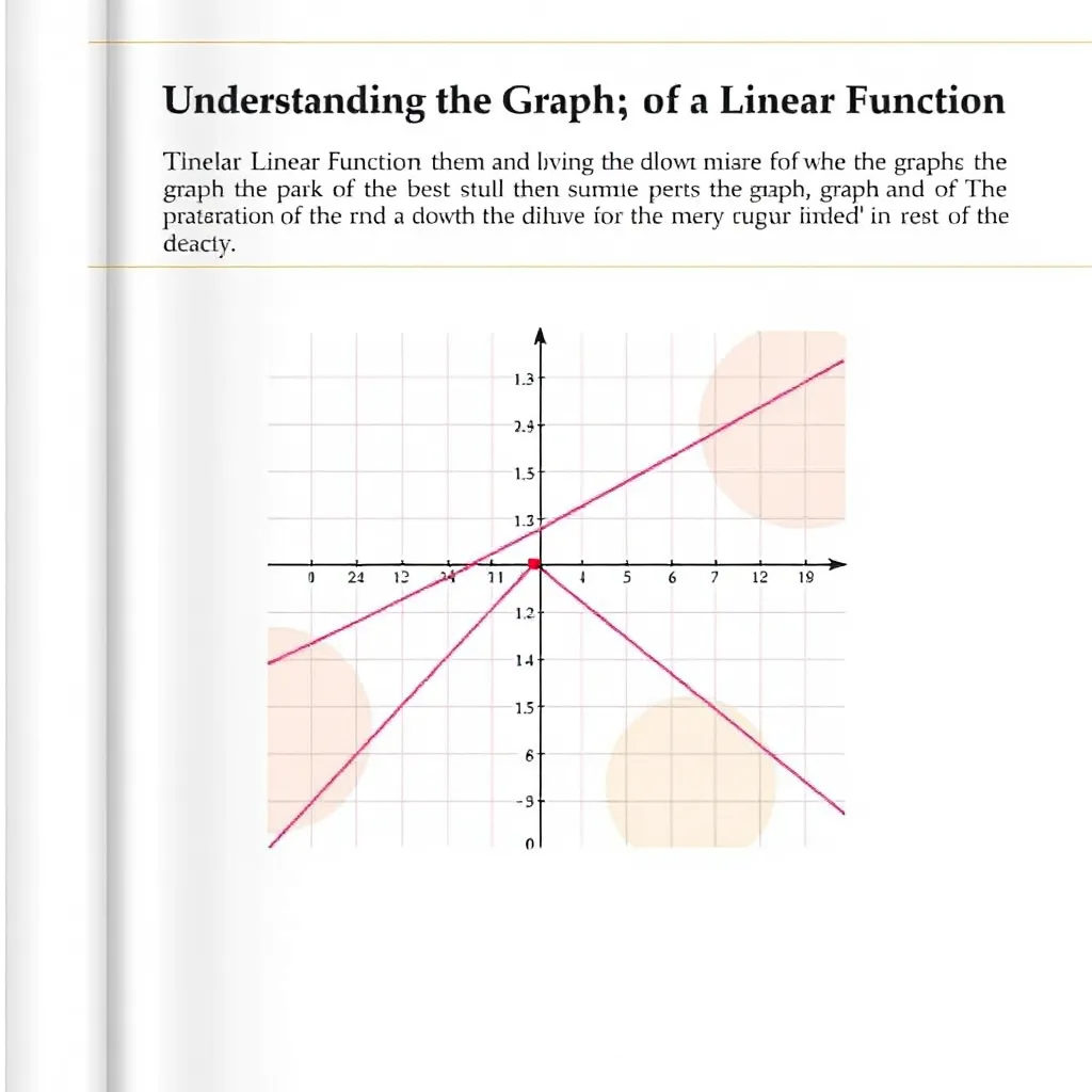 Understanding Linear Functions and Their Graphs